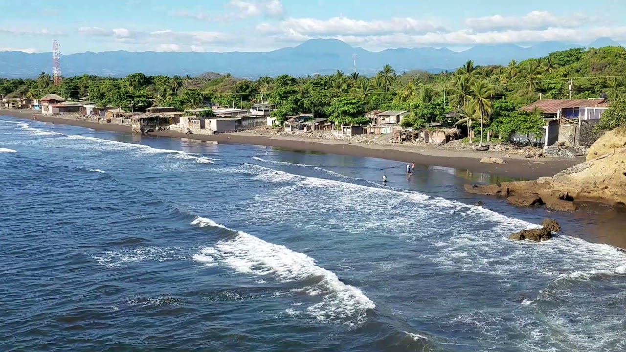 Playas de El Salvador vista panorámica del Puerto de Acajutla - YouTube