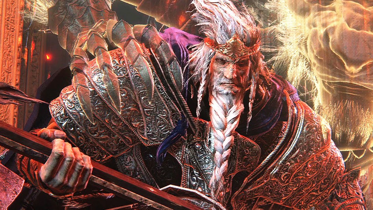 Godfrey, The First Elden Lord Boss Fight (NG+2) - YouTube