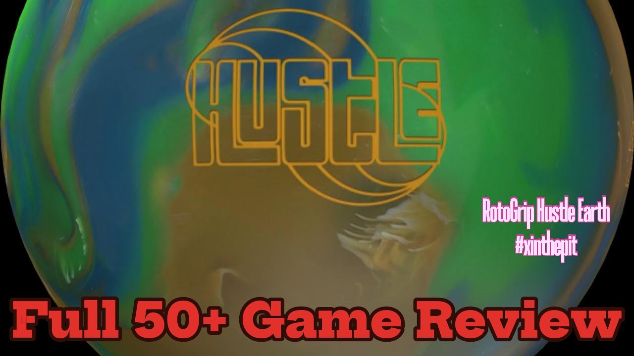 RotoGrip Hustle Earth Solid // Full 50+ Game Bowling Ball Review!! 2025 review //4k - YouTube