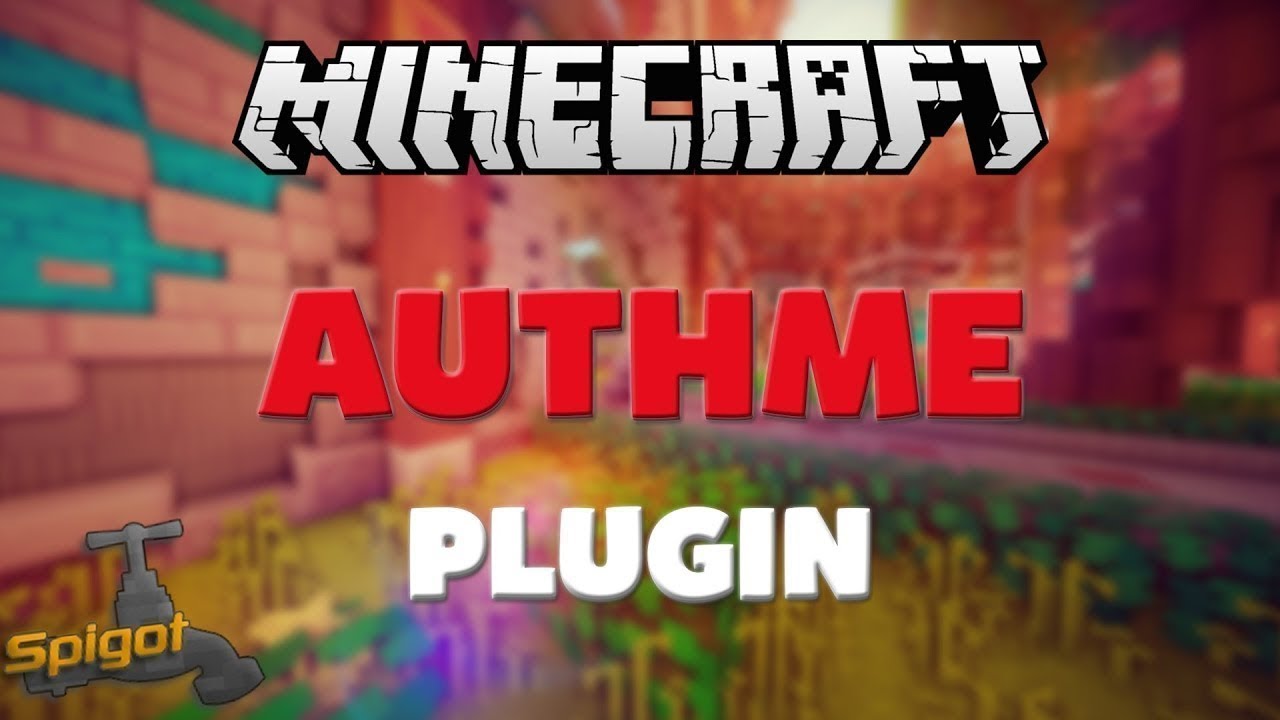 Minecraft Sistema de LOGIN Plugin Authme Reloaded COMPLETO Tutorial Spigot en Español - YouTube