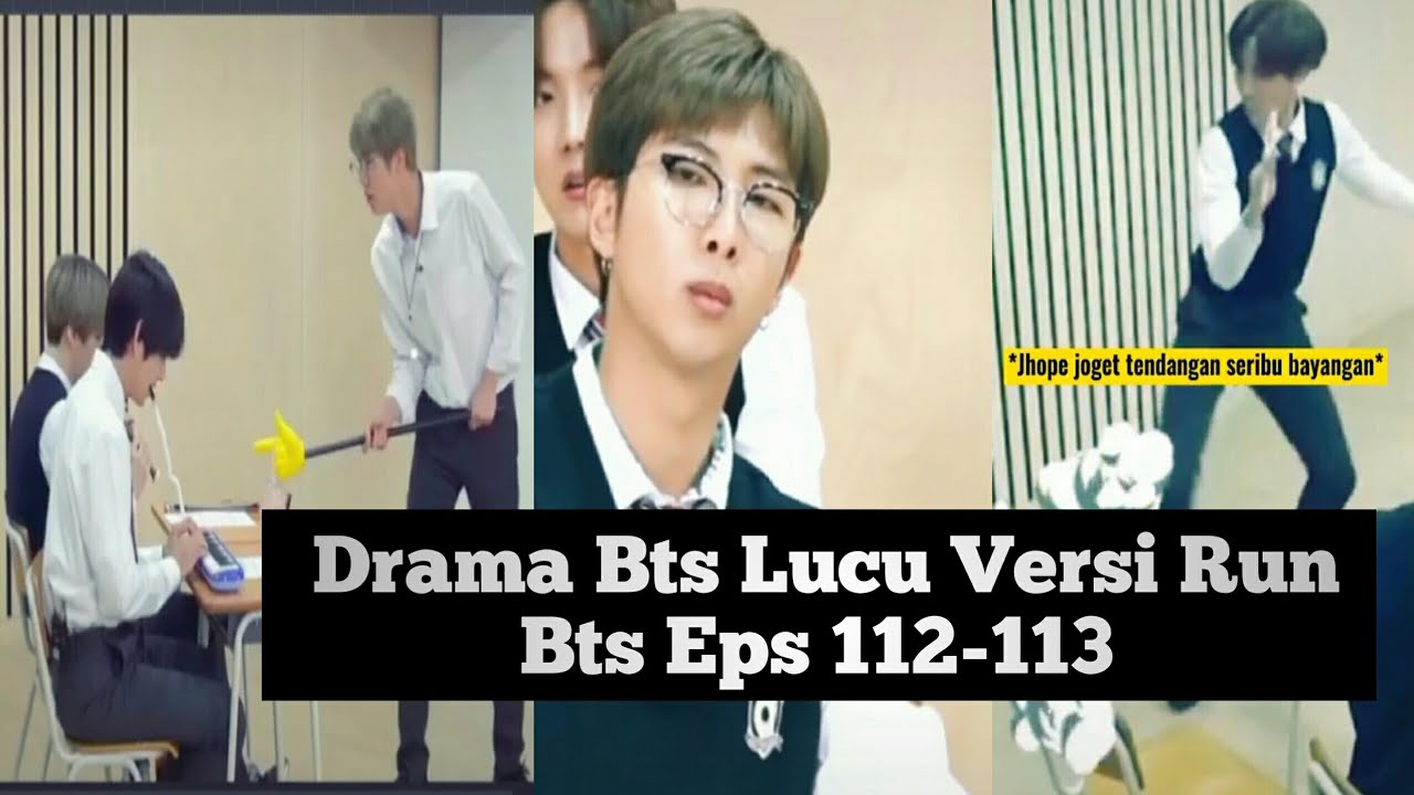 Drama Bts Lucu Versi Run Bts Eps 112-113 - YouTube