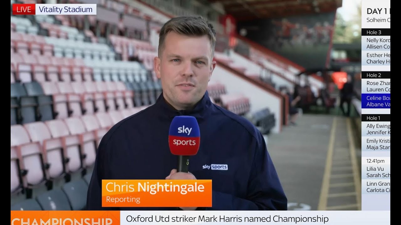 Chris Nightingale Sky Sports 2024 showreel - YouTube
