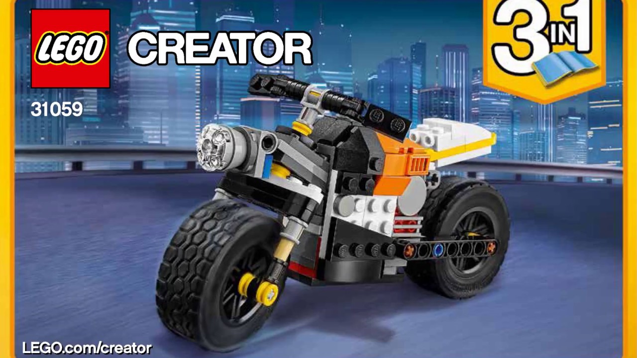 Lego Building Instructions 31059 Creator Sunset Street Bike 2 3 2017 ...