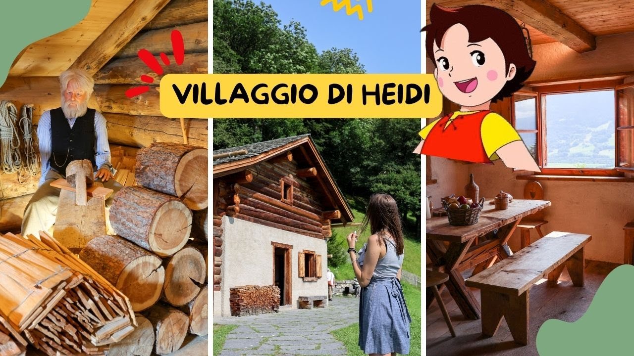 IL VILLAGGIO DI HEIDI | Visitiamo Heididorf a Maienfeld 🐐 e ...