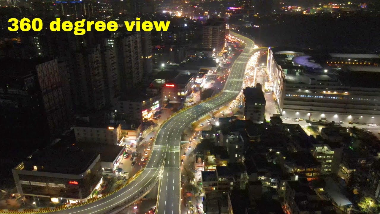 The 360 degrees View of Recently Inaugurated Kothaguda Flyover | # ...