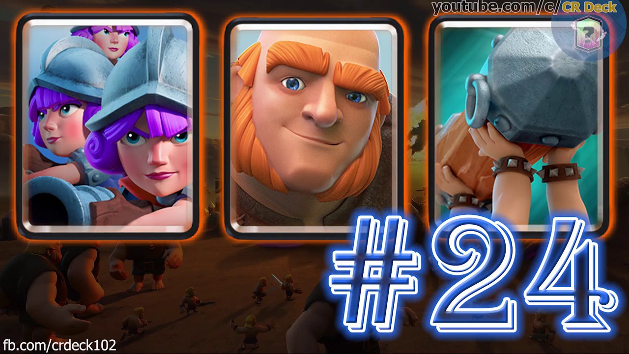 Three Musketeers Giant Ram Bait Deck #24 🔥🔥🔥 Best F2P Deck in Clash ...