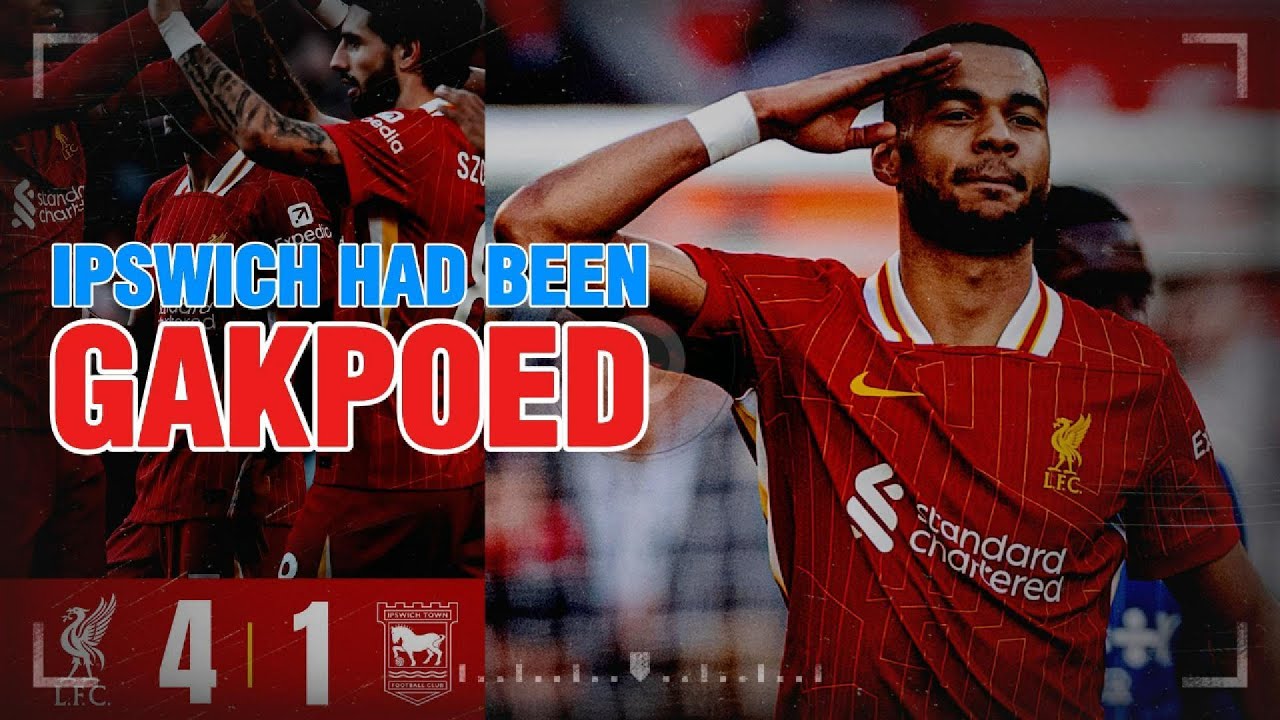 LIVERPOOL 4-1 IPSWICH Steve Hunter's Crazy Reaction & Commentary ...