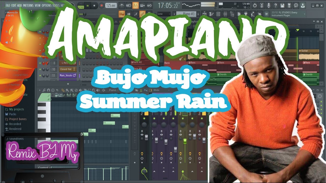 How to make Amapiano on FL Studio | Bujo Mojo - Summer Rain | OLD ...