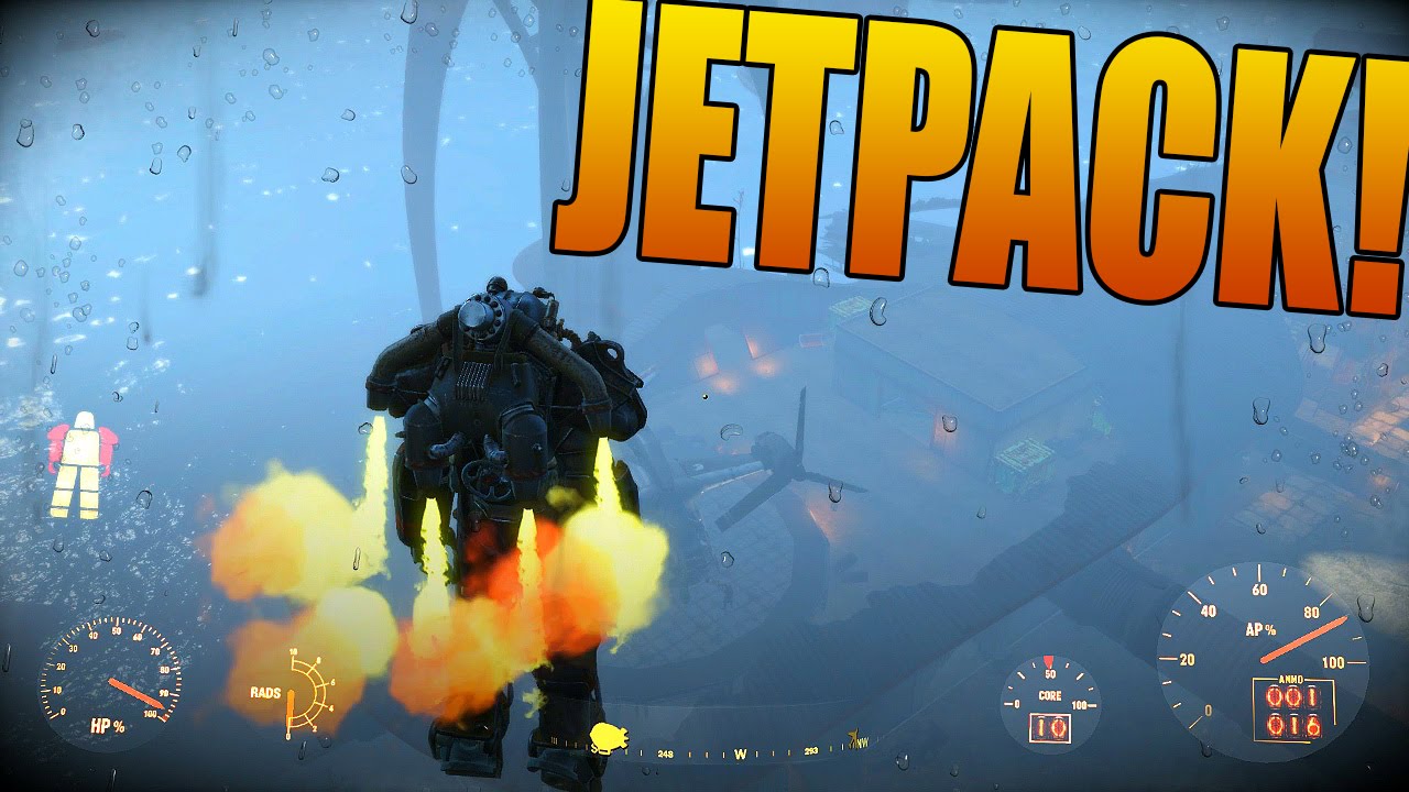 Fallout 4 - Part 56 - POWER ARMOR JETPACK MOD! (Let's Play ...