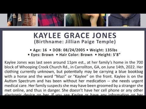 Kaylee Jones - Still missing, is Kaylee with her bio mom ? - YouTube