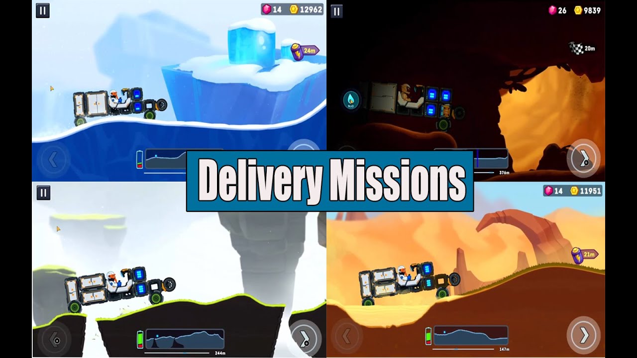 Rovercraft 2 Delivery Missions With Simple And Easy Build || Android ...