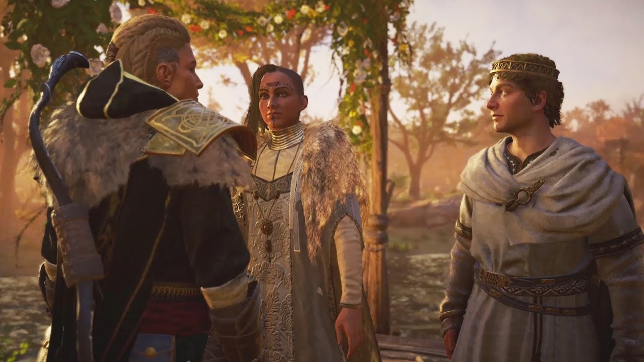 Saxon King Wedding With Dane Princess in Assassin's Creed: Valhalla ...