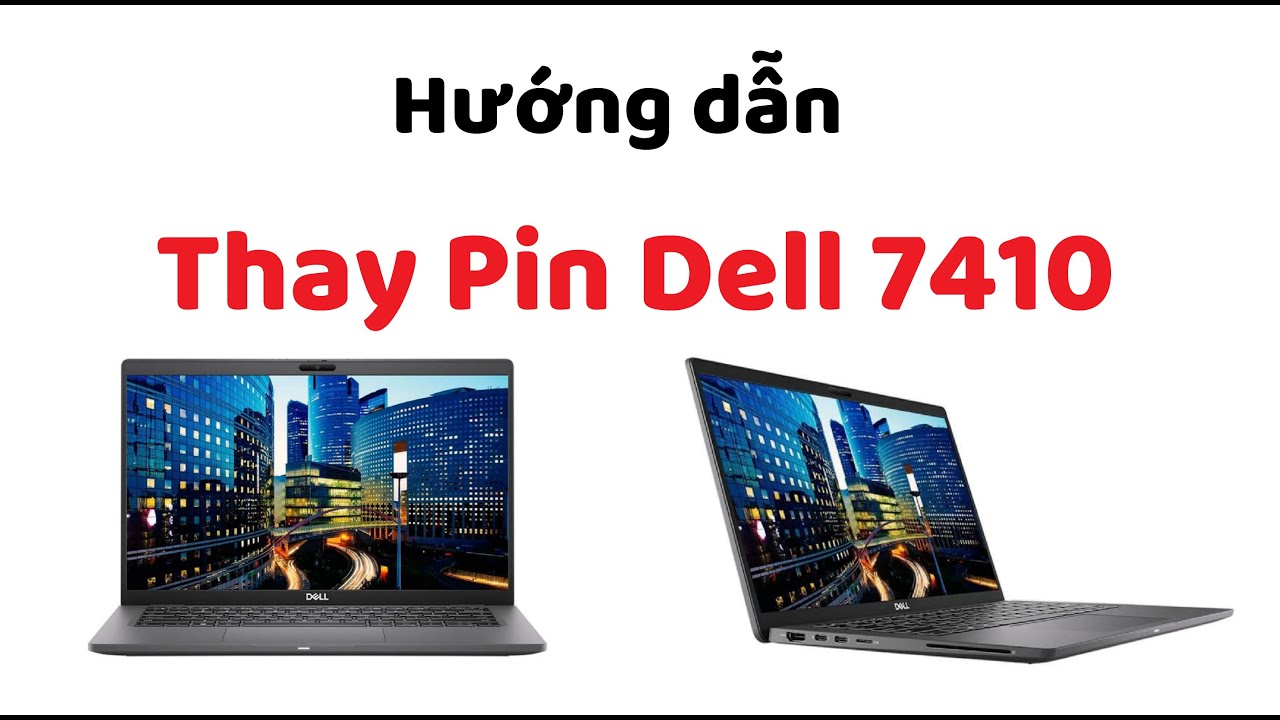Thay pin cho Dell Latitude 7410 - YouTube