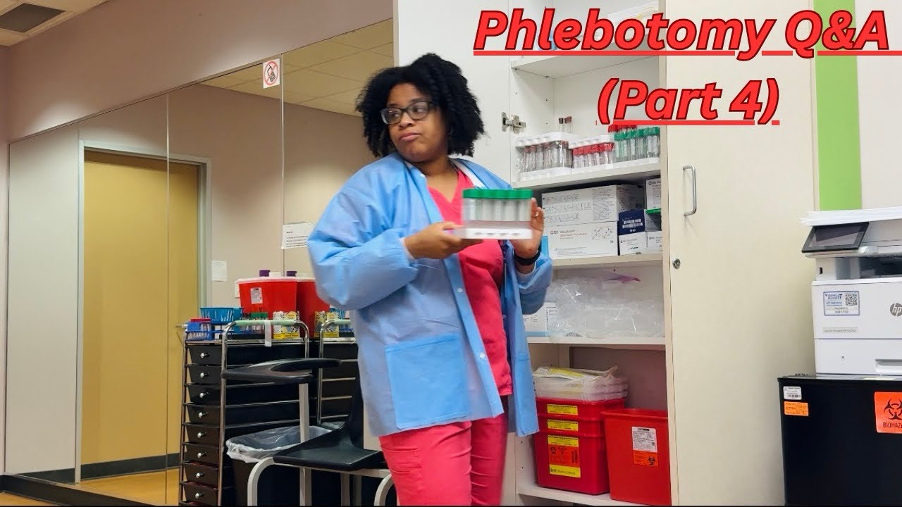 Phlebotomy Q&A (Part 4) *Your Questions Answered* - YouTube