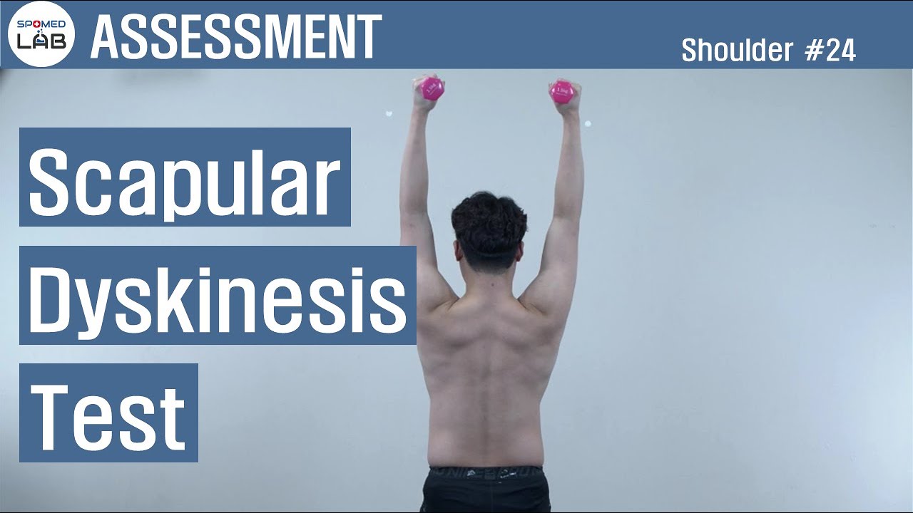 Scapular dyskinesis Test I 견갑골운동이상증 평가 I Scapular dyskinesis - YouTube