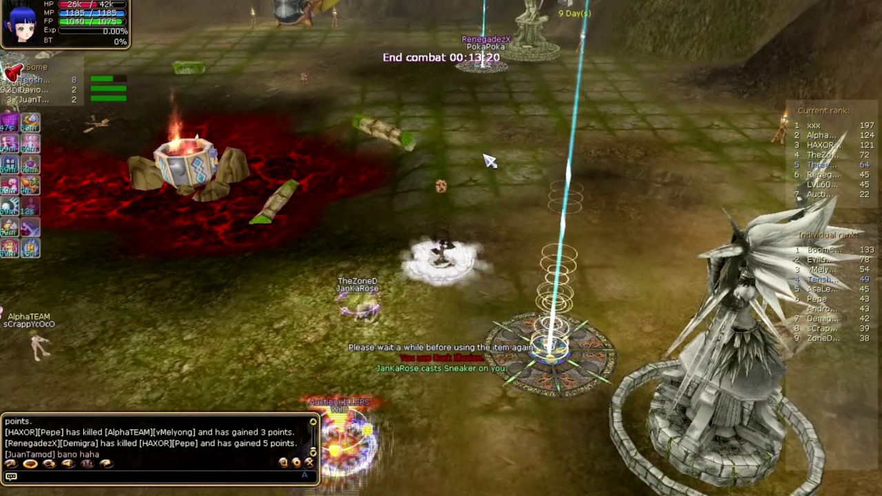 Shade Flyff - Level 60 Guild Siege 10/29/16 - YouTube