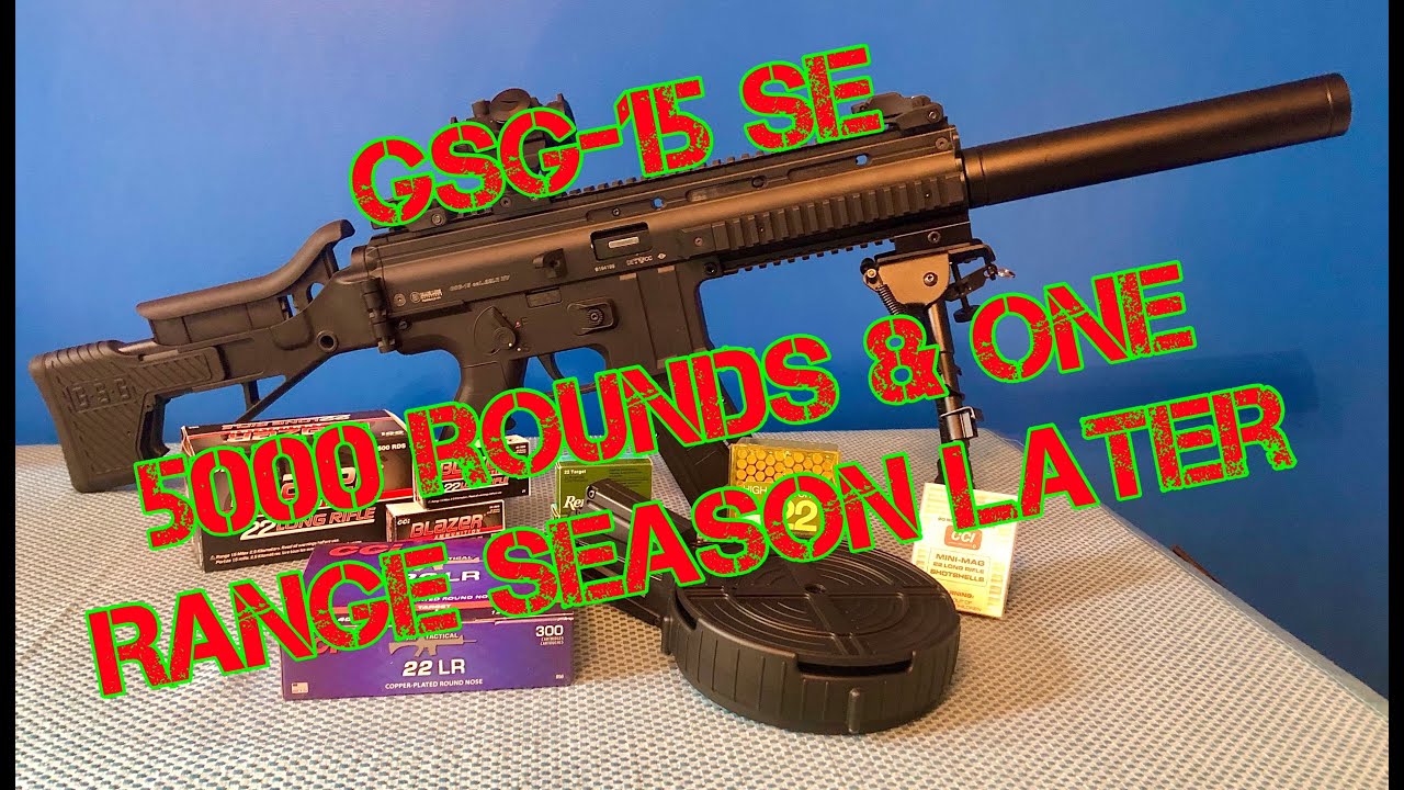 GSG-15 SE 5000 round review - YouTube