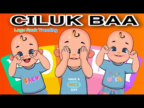 CILUK BAA | LAGU ANAK TRENDING TERBARU | KARTUN ANAK EDUKATIF | DOMDOM INDONESIA