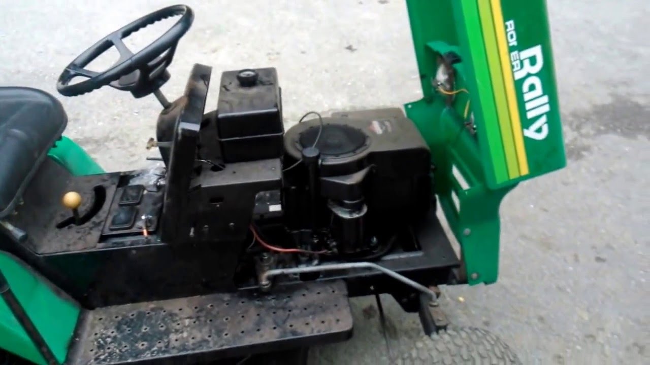 Vrtna kosilnica Roper Rally - YouTube