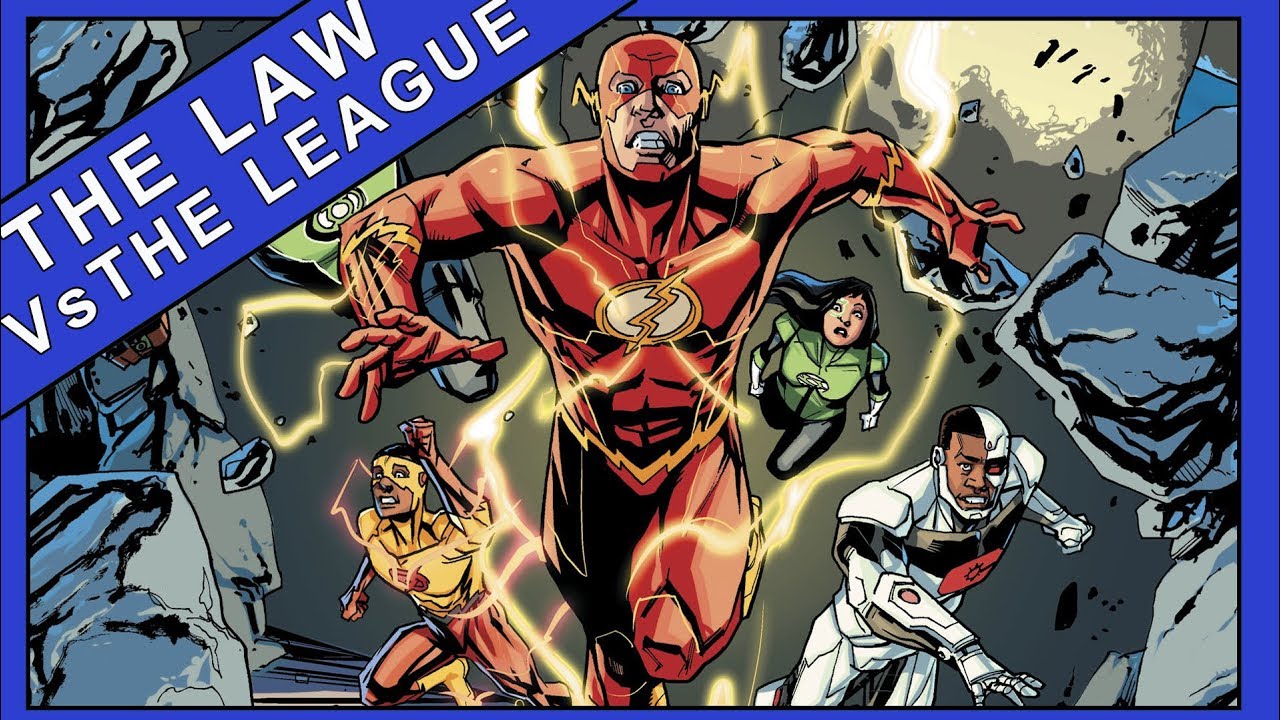 The Law Vs The League | Justice League #35 - YouTube