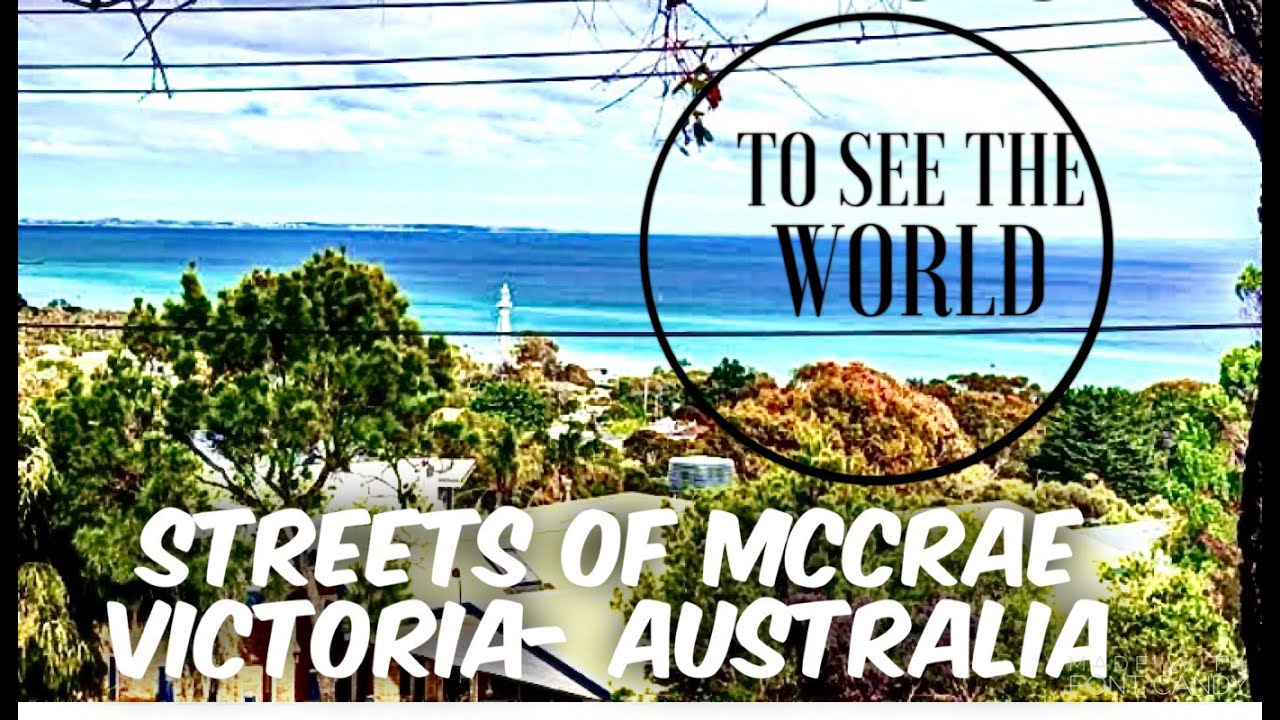 4K - Walking the Streets of McCrae - 1 - Victoria, Australia July 2020 ...