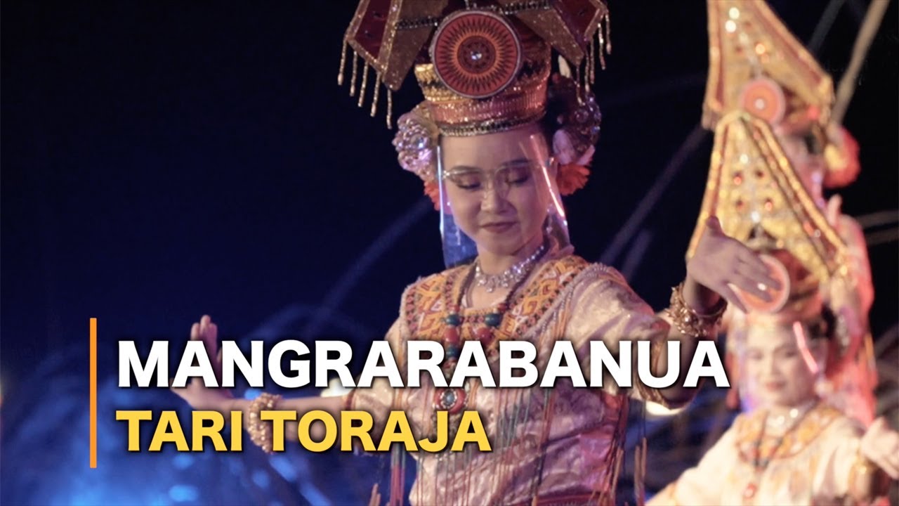TARIAN TORAJA YANG KEREN! Tari Mangrarabanua | Mammiri art - YouTube