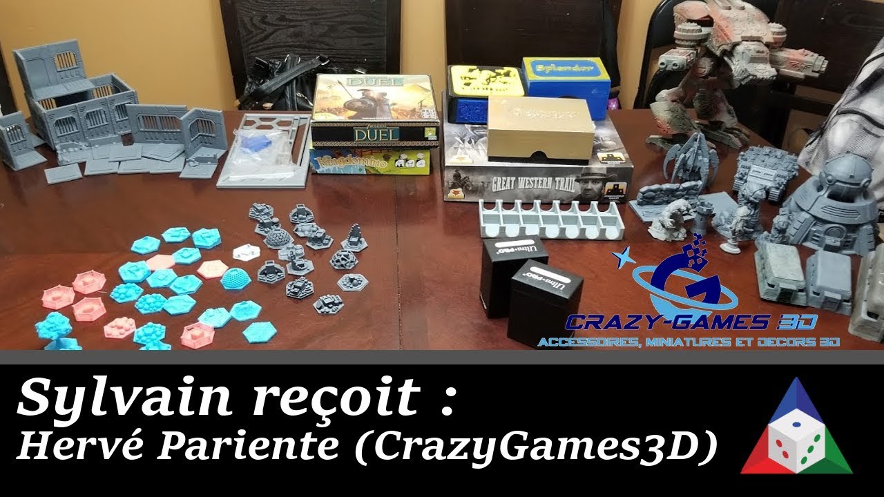 Sylvain reçoit : Hervé Pariente de Crazy Games 3D - YouTube