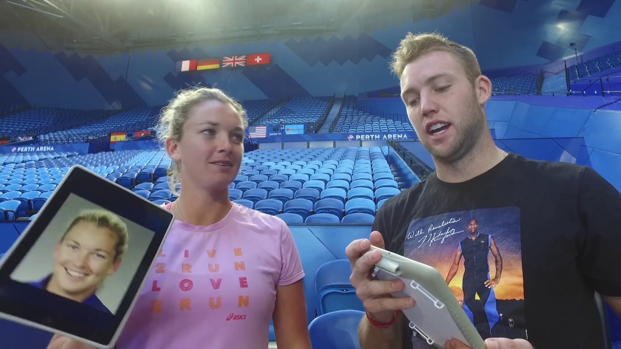 Team USA Hopman Swipe - MasterCard Hopman Cup 2017 - YouTube