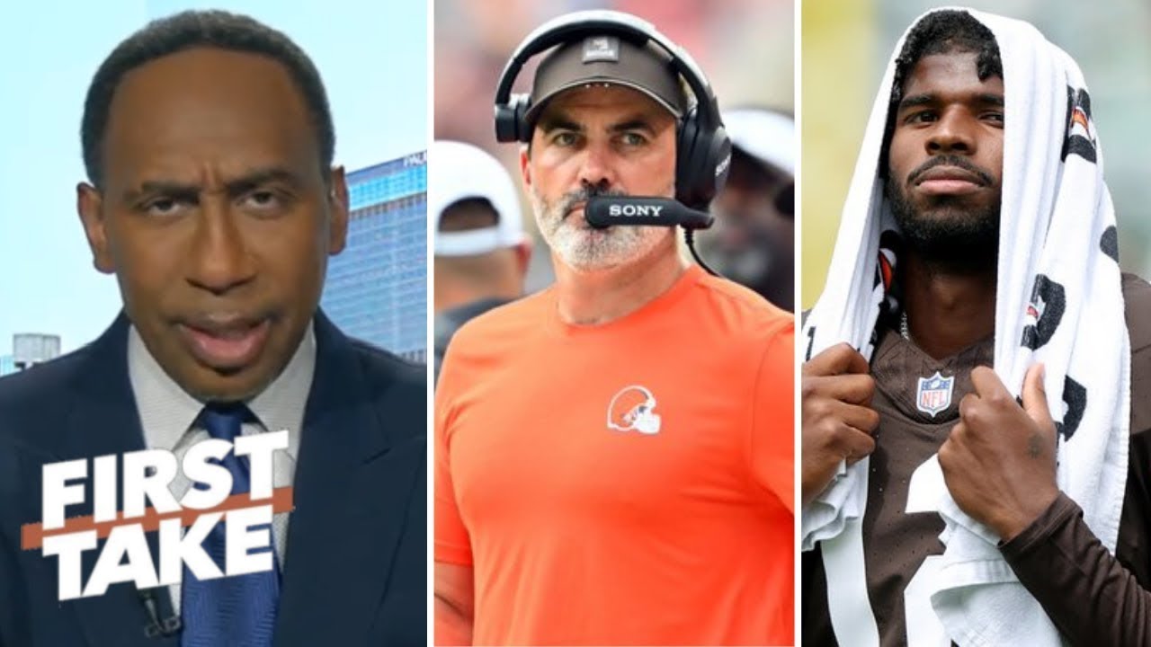 FIRST TAKE | “Shedeur is being SABOTAGED!” Stephen A. ACCUSES Kevin ...