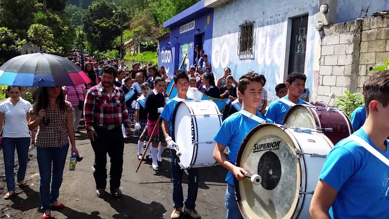 2014 Guatemala parade San Vicente Pacaya - YouTube