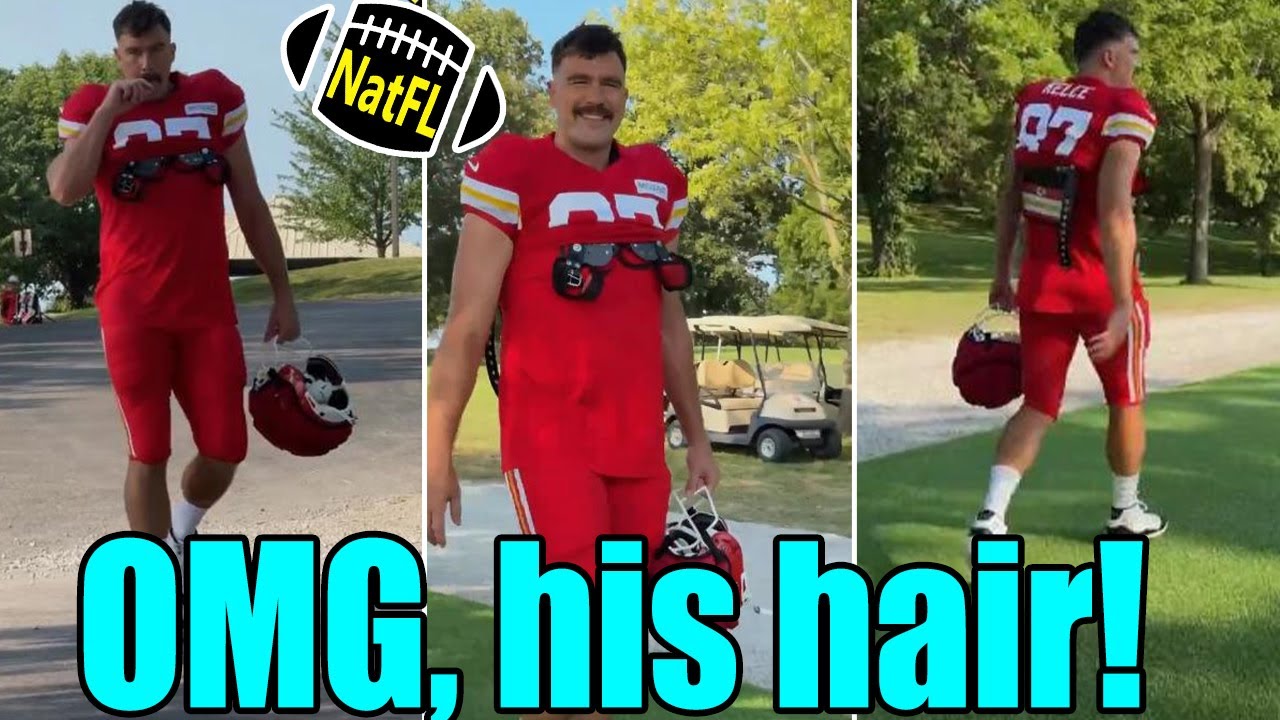 Travis Kelce returns to Practice after negotiating Blockbuster $100M Podcast Deal - YouTube