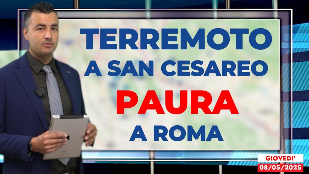 Terremoto a San Cesareo: scossa ai Castelli Romani spaventa Roma. I ...