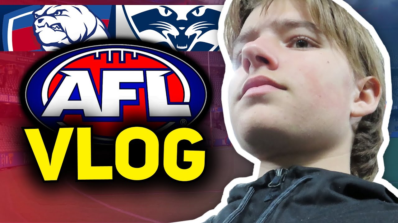 CATS HOLD ON AT MARVEL (AFL VLOG) Western Bulldogs vs Geelong Round 12 ...