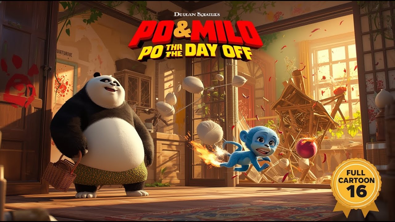 Po & Milo 's Day Off | Ep 16| English Cartoons for Kids: Panda Cartoons ...