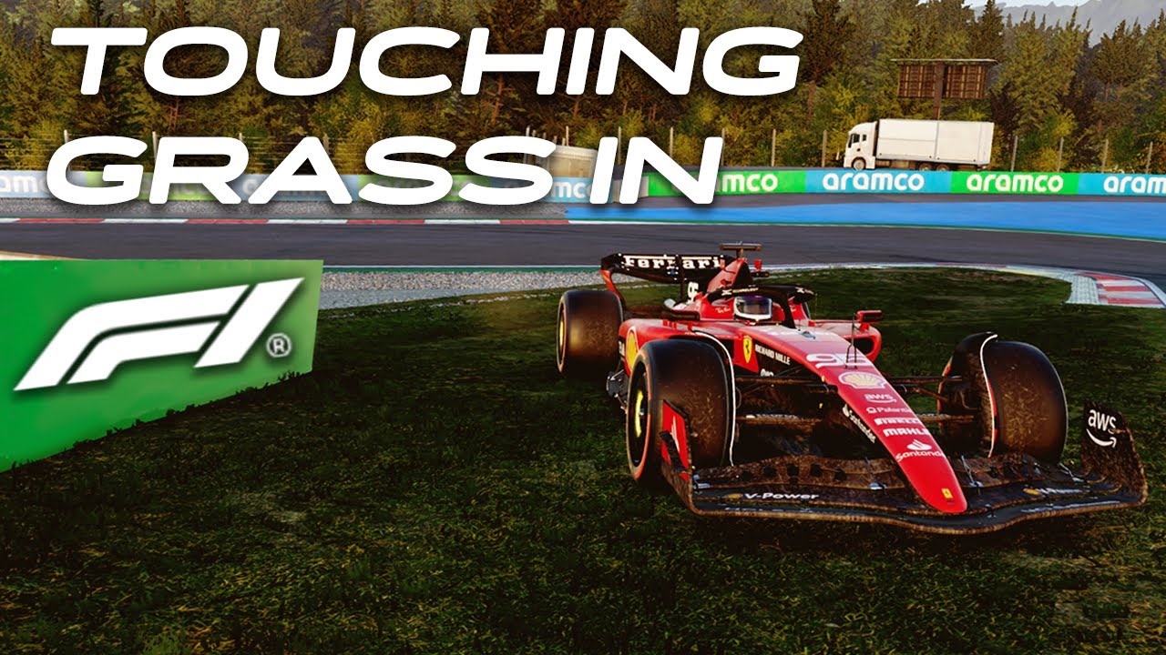 How Long Does It Take To Touch Grass At Each F1 Track? - YouTube