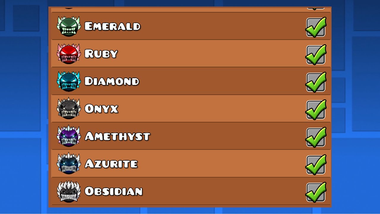 Geometry Dash New Demon Difficulties 2 - YouTube