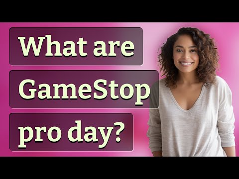 What are GameStop pro day?