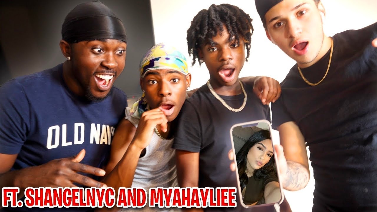 CALLING GIRLS WITH HEADPHONES ON! 😱😍 FT. SHANGEL AND MYAHAYLIE - YouTube