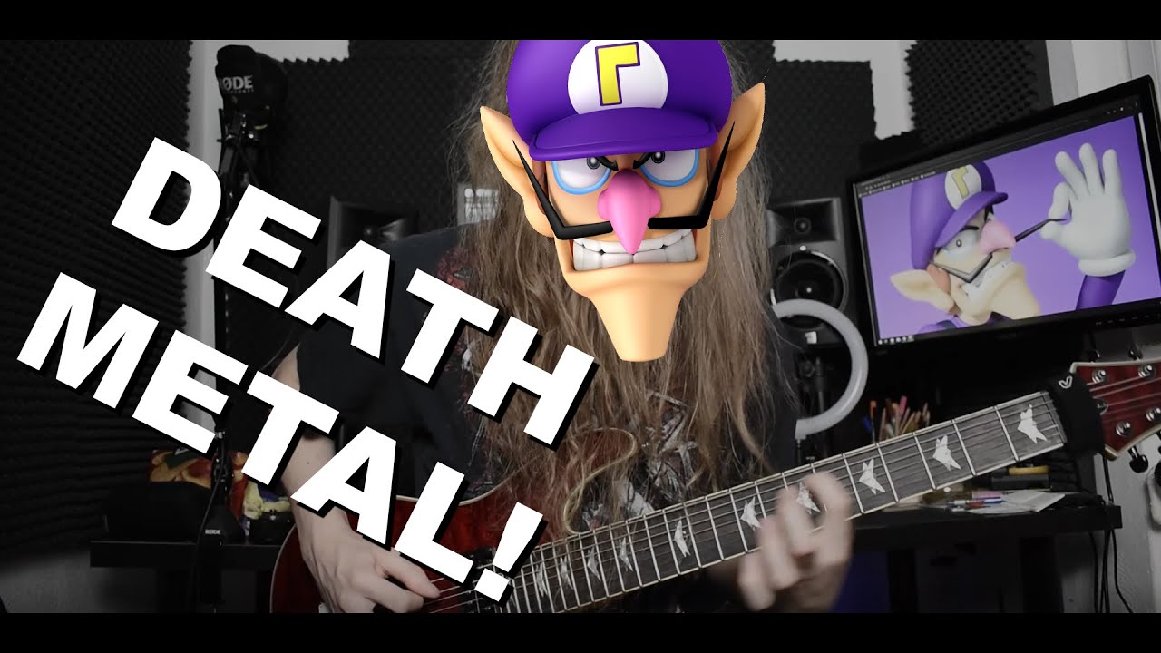 Waluigi goes DEATH METAL! - YouTube