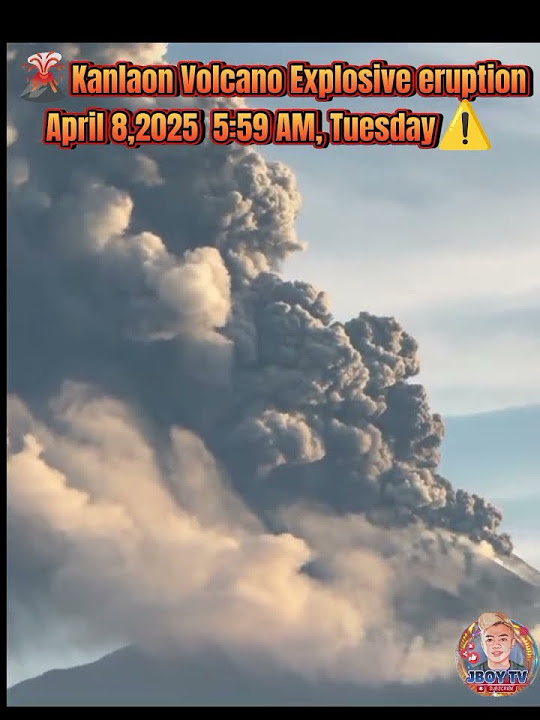 🌋𝐊𝐚𝐧𝐥𝐚𝐨𝐧 𝐕𝐨𝐥𝐜𝐚𝐧𝐨 𝐄𝐱𝐩𝐥𝐨𝐬𝐢𝐯𝐞 𝐞𝐫𝐮𝐩𝐭𝐢𝐨𝐧 𝐀𝐩𝐫𝐢𝐥 𝟖,𝟐𝟎𝟐𝟓 𝟓:𝟓𝟗 𝐀𝐌, ALERT LEVEL 3#VolcanoAlert# ...