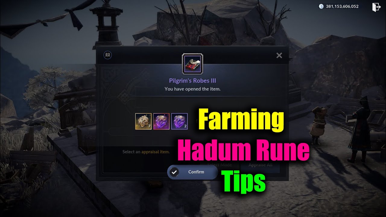 Black Desert Mobile Farming Hadum Runes Tips - YouTube