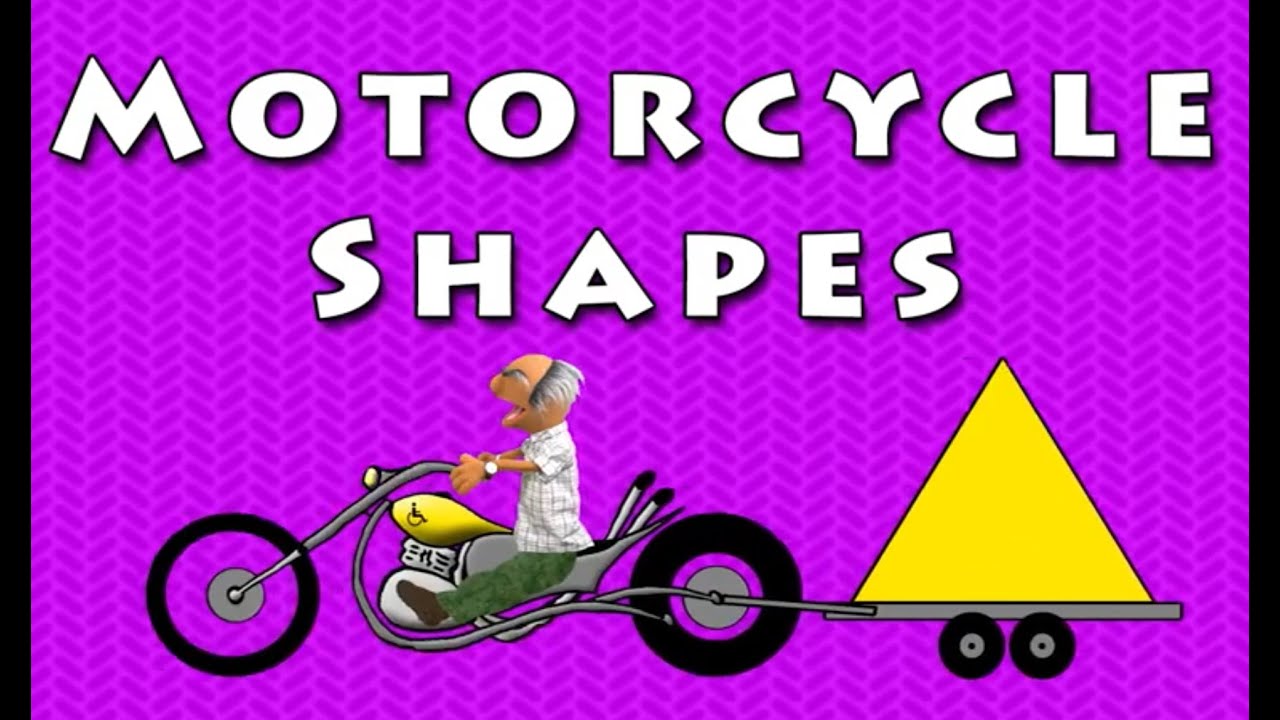 Vids4kids.tv - Motorcycle Shapes - YouTube
