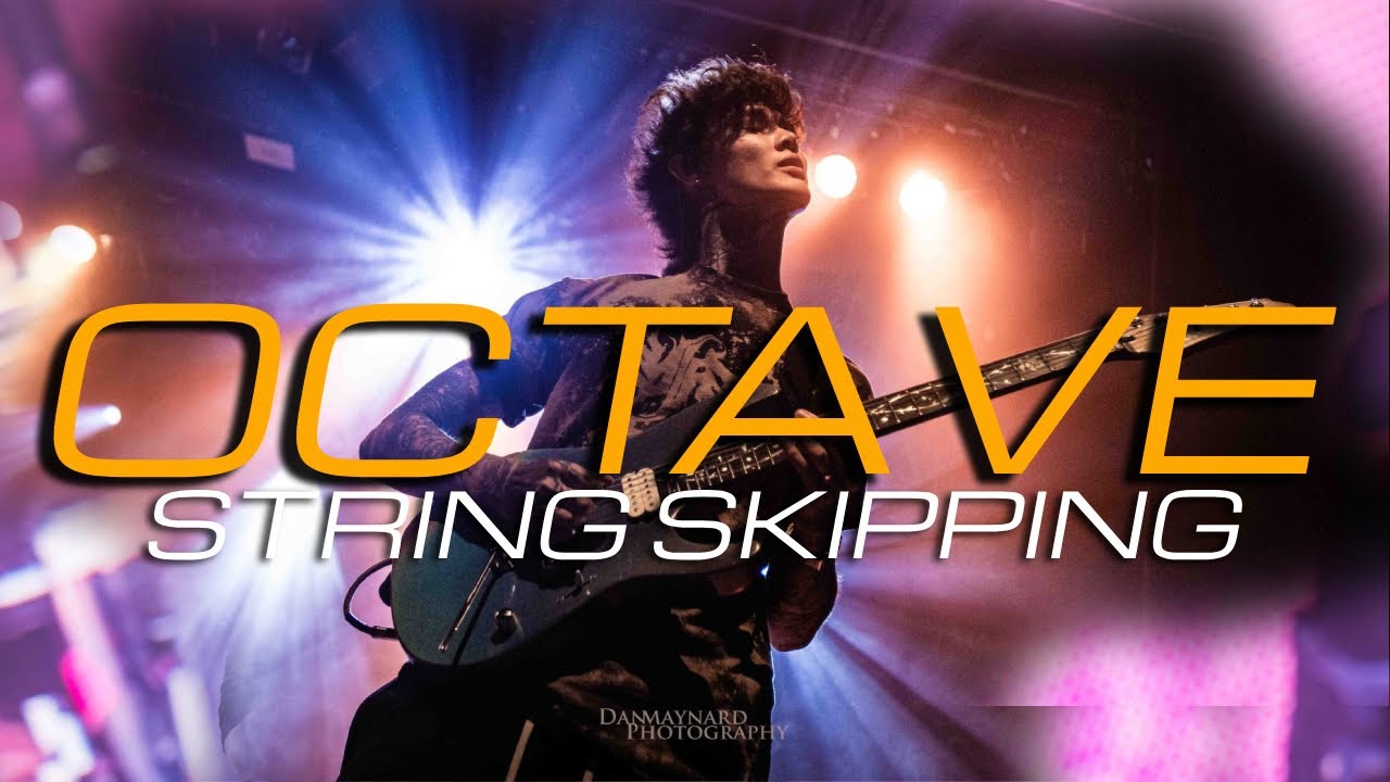 Tim Henson's - Octave String Skipping Lesson - YouTube