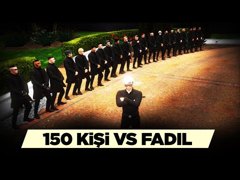 GTA 5 ROLEPLAY 150 KİŞİ VS JİLET FADIL