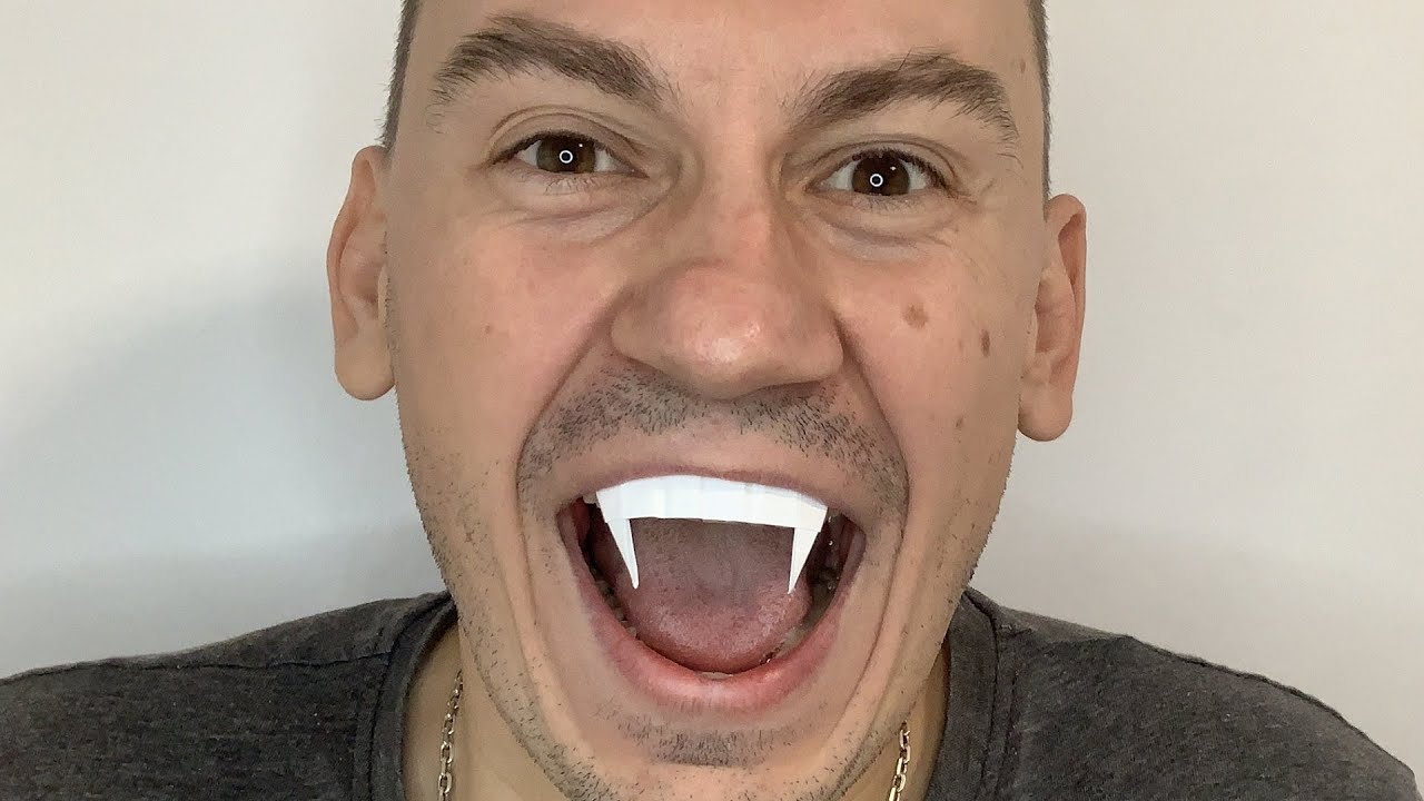 Halloween Origami Vampire Fangs | How to Make a Paper Vampire Teeth ...