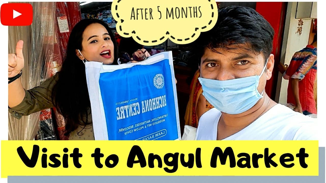 Market Vlog ||Visiting Angul market|| Angul town Bazar ||Shiv Sagar ...