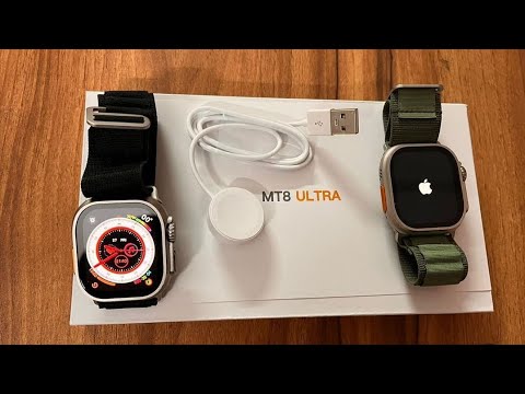 MT8 ULTRA SMART WATCH | UNBOXING & FULL REVIEW 😱#applelogowatch # ...