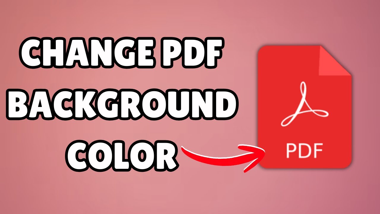 How to Change PDF Background Color from Black to White (Updated 2026 ...