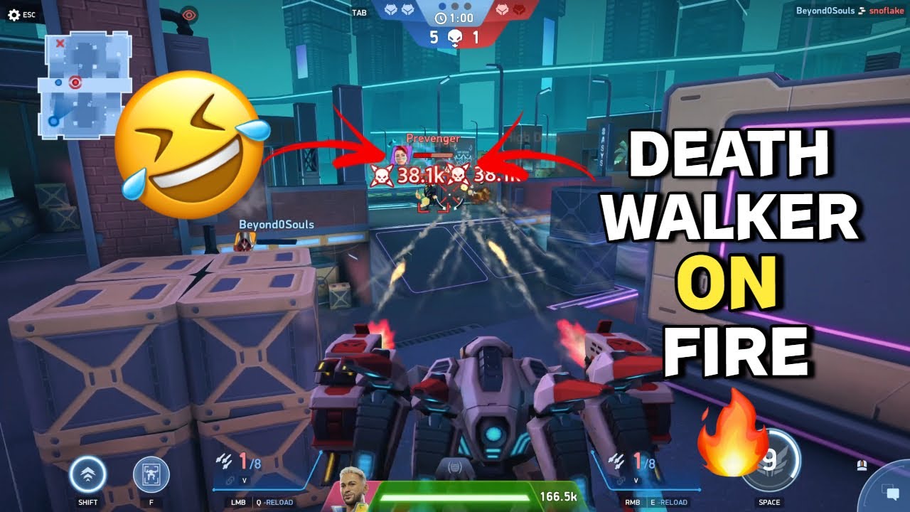 Deathwalker is really fun to use 🔥|| Mech Arena - YouTube