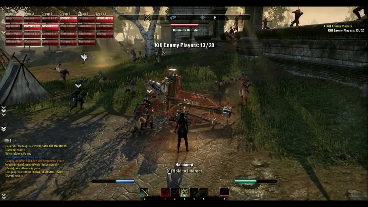 Elder Scrolls Online -- Breton Nightblade with Warhammer PvP (Beta ...